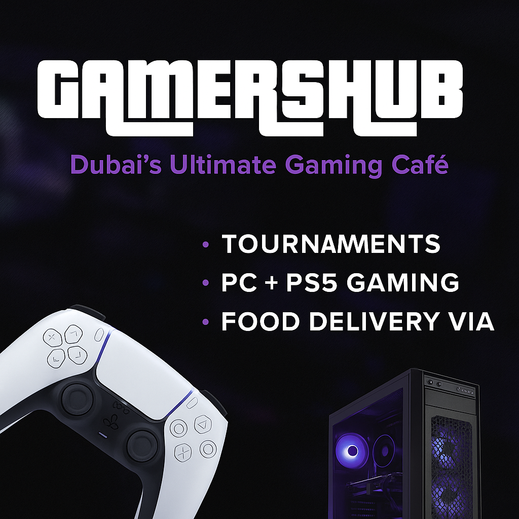 GamersHub DXB – Dubai’s Ultimate Gaming Café